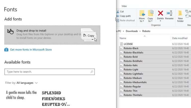 Cara Mudah Instal Font Baru di Windows 10