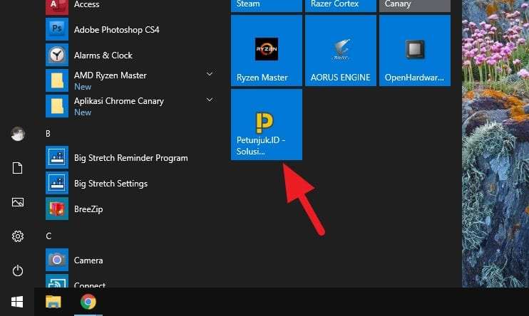 Cara Membuat Shortcut Web Di Chrome Pc