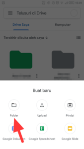 Cara Membuat Folder Baru di Google Drive Android & PC