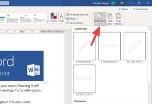 Cara Membuat Background Watermark di Dokumen Word