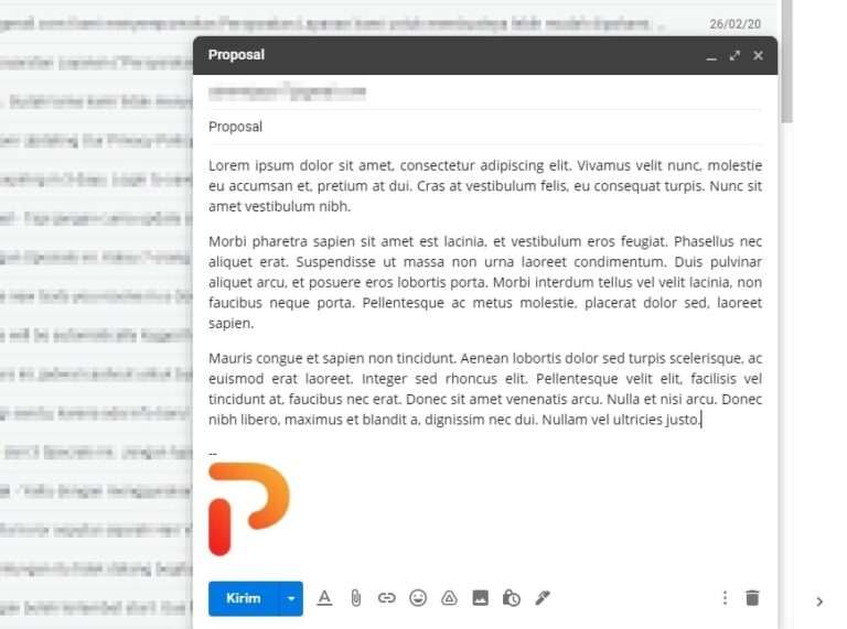 Cara Memasang Logo Perusahaan di Bagian Bawah Email Gmail