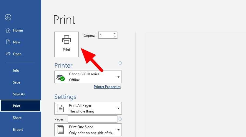 Cara Print Dokumen Berwarna Agar Hasilnya Hitam-Putih