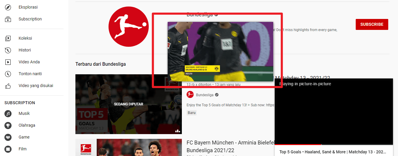 Cara Nonton YouTube Sambil Buka Aplikasi Lain di Komputer