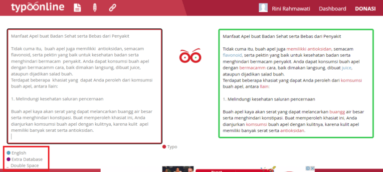 3 Cara Mengecek Typo Teks Bahasa Indonesia Secara Online