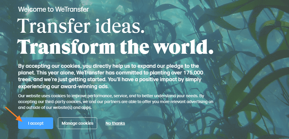 Cara Mengirim File via Internet Menggunakan WeTransfer