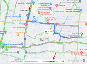 Cara Melihat Situasi Kemacetan Jalan dengan Google Maps