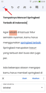 Cara Cek Typo Tulisan di Google Docs Web & Aplikasi