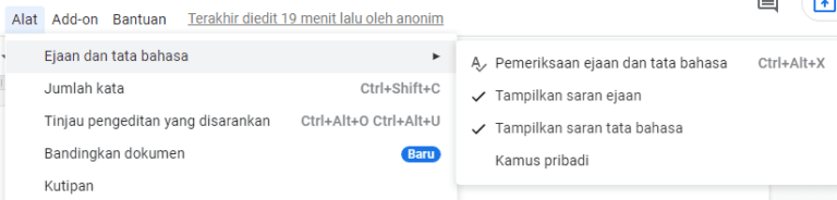 Cara Cek Typo Tulisan di Google Docs Web & Aplikasi