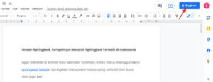 Cara Membuat Google Docs Agar Bisa Diakses Semua Orang