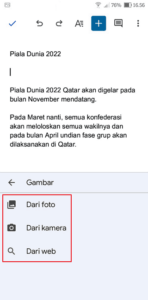 Cara Memasukkan Gambar ke Google Docs Web dan Aplikasi