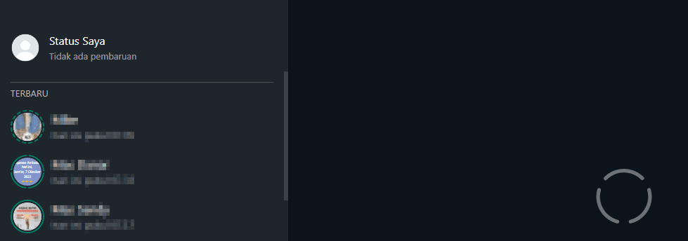 Cara Mudah Melihat Status Orang Lain di WhatsApp Web