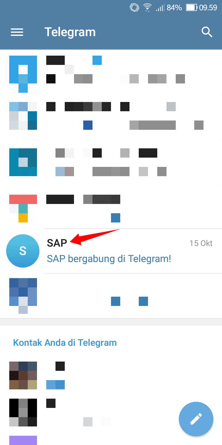 Cara Buat Huruf Tebal, Miring, dan Coret di Telegram