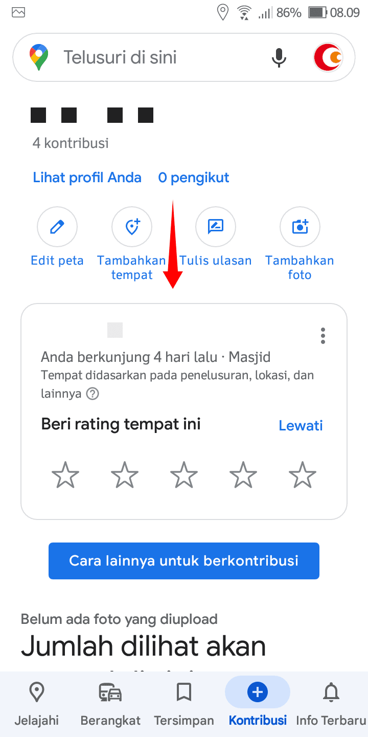 Cara Mudah Edit Ulasan Tempat di Aplikasi Google Maps