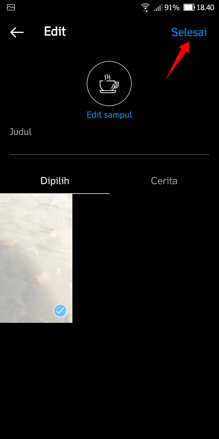 Cara Ganti Sampul Highlight Instagram Tanpa Buat Desain
