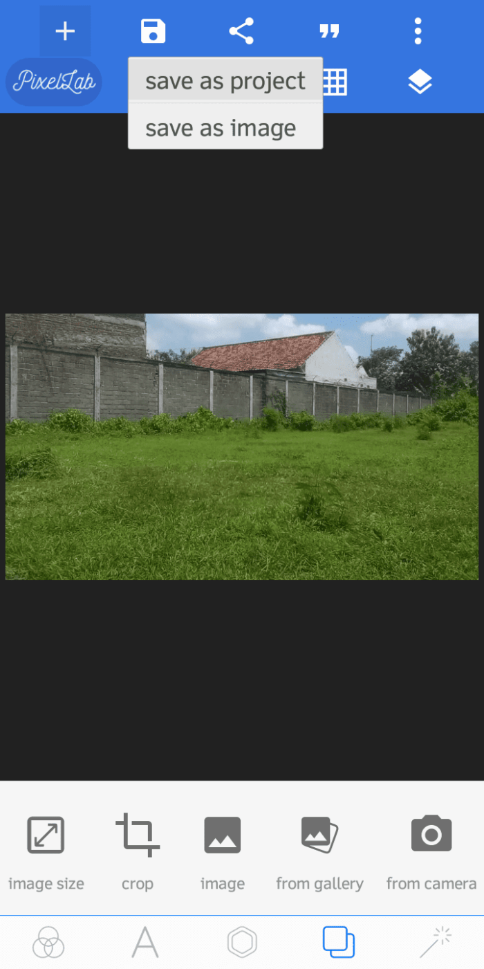 Cara Ubah Aspek Rasio Gambar di Aplikasi PixelLab