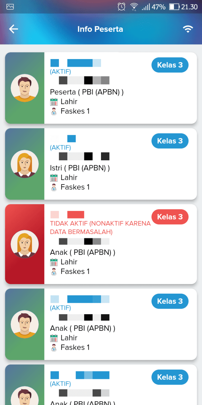 Cara Cek Status Kartu JKN-KIS di Aplikasi Mobile JKN
