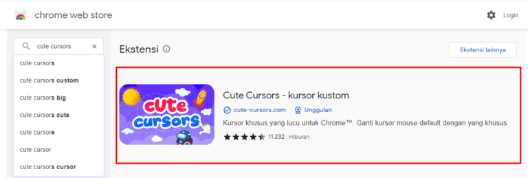 Cara Membuat Kursor Lucu di Google Chrome PC dengan Mudah