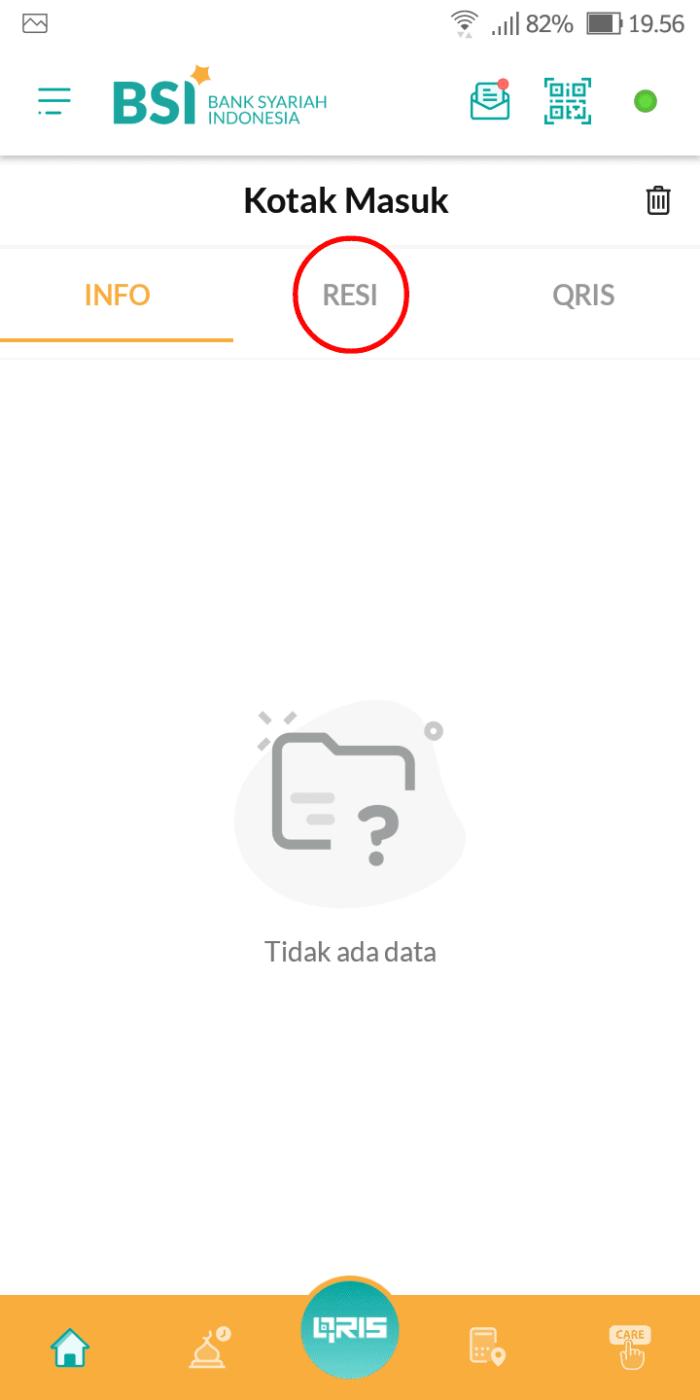 Cara Melihat Struk Rekening di Aplikasi BSI Mobile