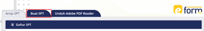 Cara Lapor SPT Tahunan 1770 Pribadi dengan eForm