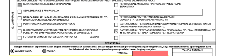 Cara Lapor SPT Tahunan 1770 Pribadi dengan eForm