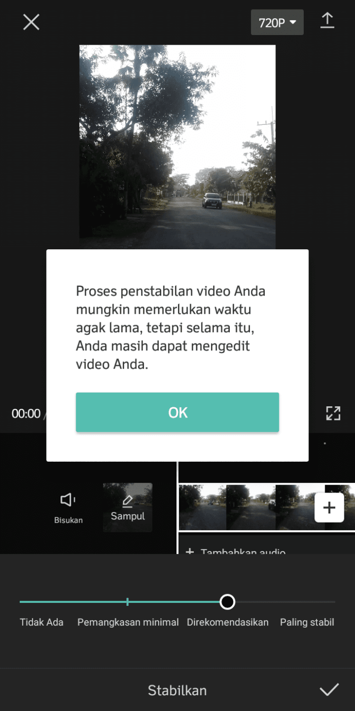 Cara Stabilkan Video yang Bergoyang di Aplikasi CapCut