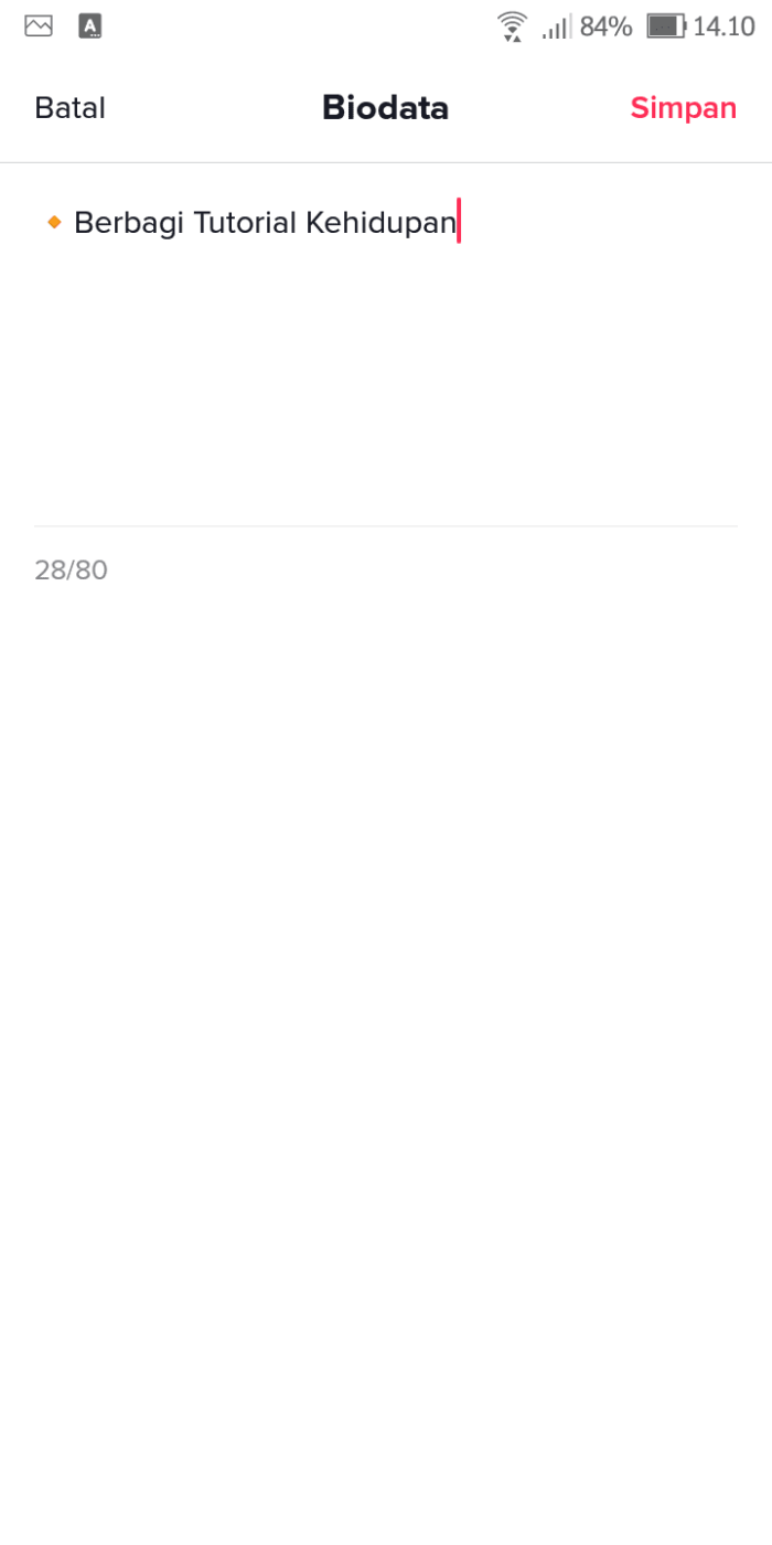 Cara Isi Biodata TikTok Kamu Agar Akun Lebih Menarik