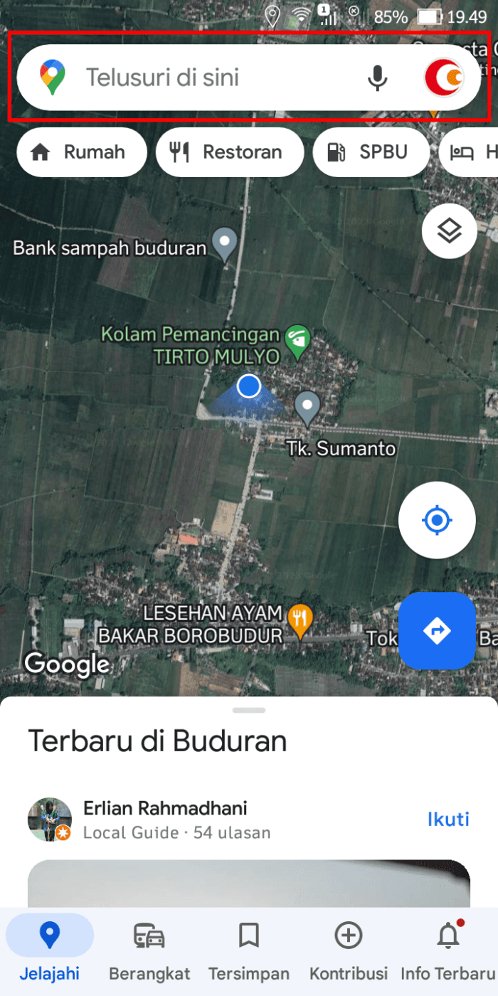 Cara Mengetahui Tarif Tol di Aplikasi Google Maps