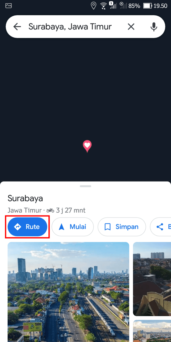Cara Mengetahui Tarif Tol di Aplikasi Google Maps