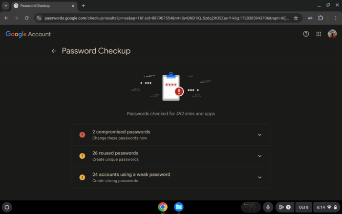 Cara Lihat Password yang Tersimpan di Chromebook
