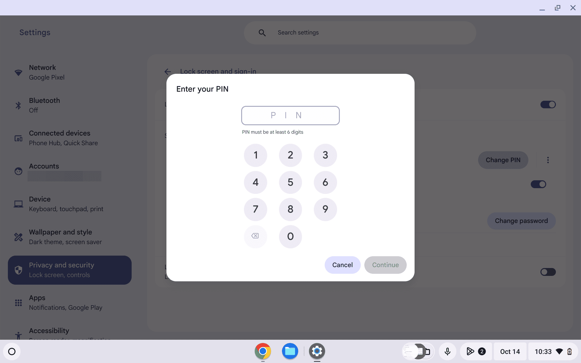 Cara Ganti Kode PIN 6 Digit di Chromebook