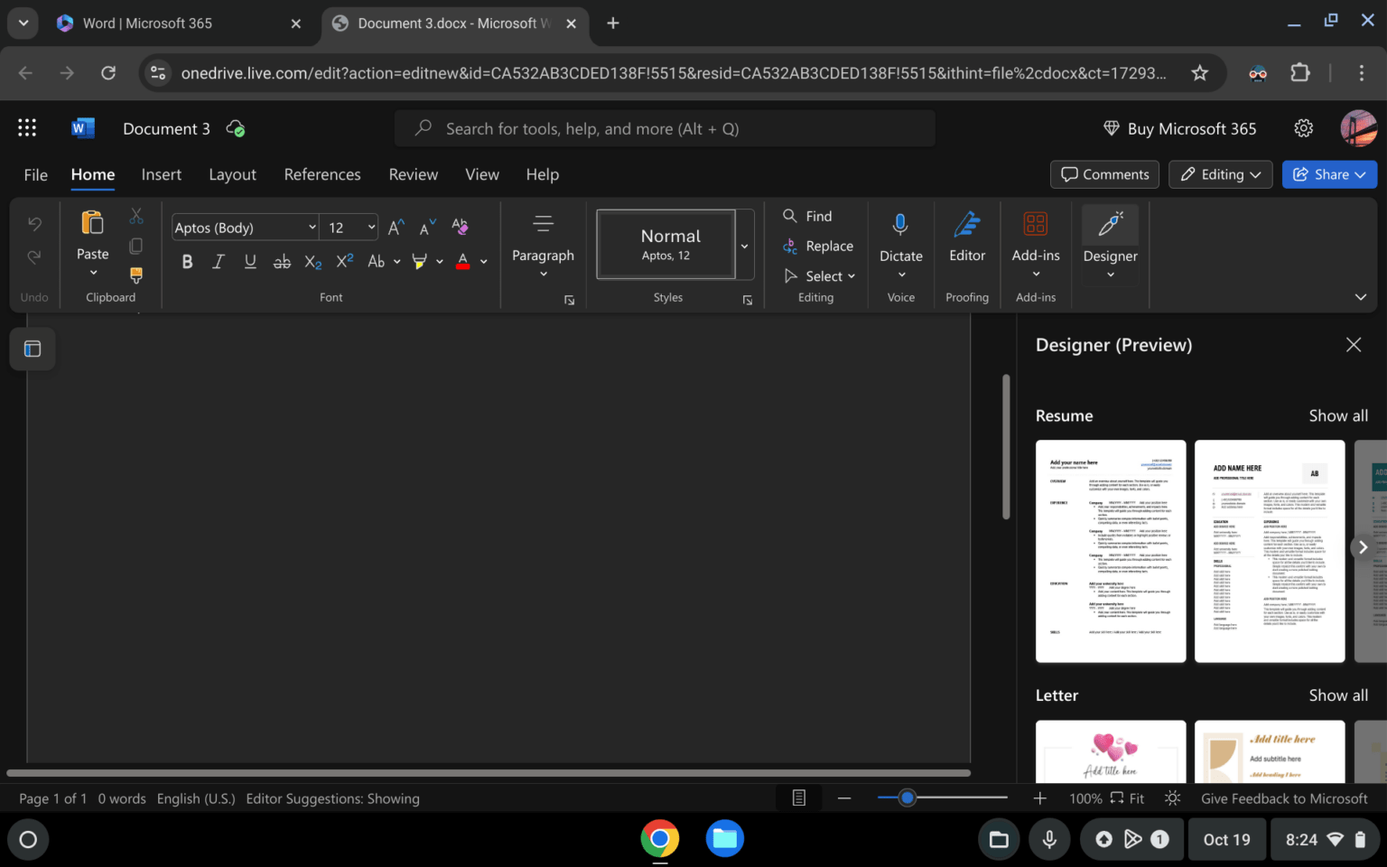 Cara Mendapatkan Microsoft Word di Chromebook