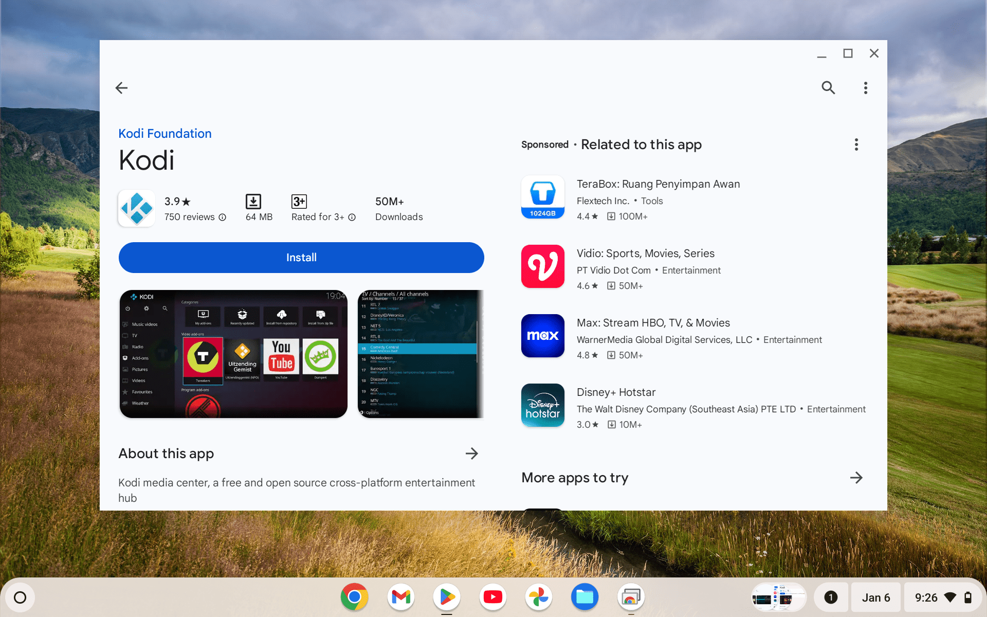 Cara Mudah Memasang Aplikasi Resmi Kodi di Chromebook